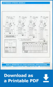 Extended Model Mounting Dimensions - Sprinter Marking